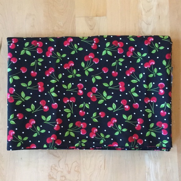 Joann | Other | Cherry Print Cotton Quilting Fabric | Poshmark